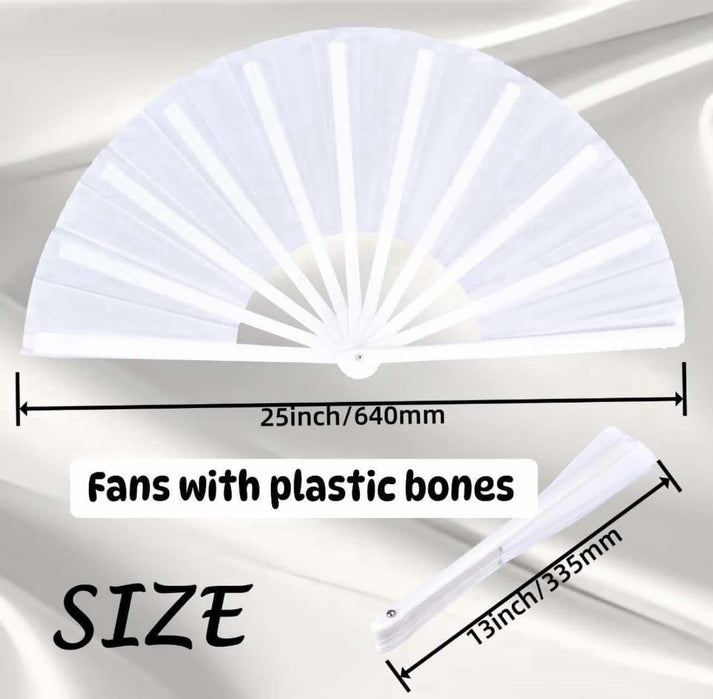 Blank Sublimation Clack Fans – C’s Gifted Hands